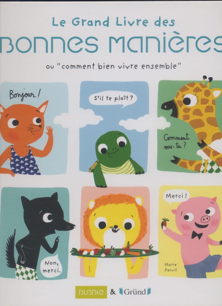 Le grand livre des bonnes manières – Livres d'enfants